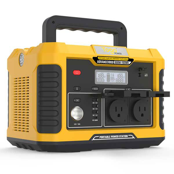 TogoPower AD1000Y ポータブル電源 933Wh USB-C出力搭載TogoPower ADVANCE1000[AD1000YTOGOPOWER] 返品種別B