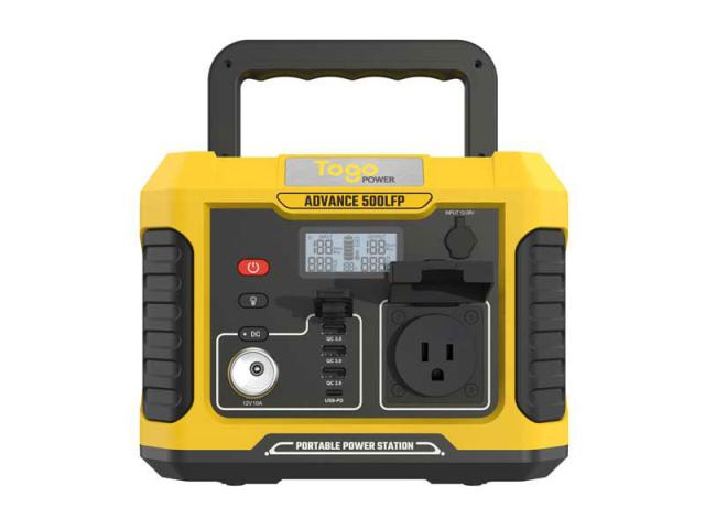 TogoPower AD500LFP ポータブル電源 231Wh USB-C出力搭載TogoPower ADVANCE500LFP[AD500LFP] 返品種別B