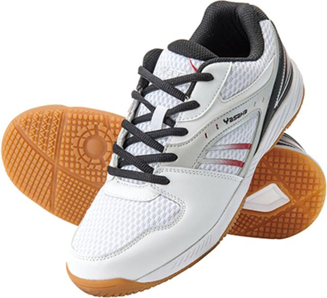 ヤサカ YSK-E201-10-24.0 卓球シューズ ユニセックス ジェット・インパクト NEO（ホワイト・サイズ：24.0cm）[YSKE20110240] 返品種別Aの通販はau PAY ...