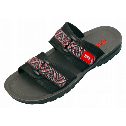 EDWIN EW5102-709-26.0 メンズ スポーツサンダル（ブラックコンビ・サイズ：26.0cm）エドウィン[D3EW5102709260] 返品種別Aの通販はau PAY ...