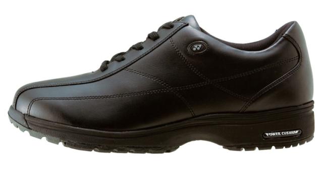 ヨネックス メンズ ウォーキングシューズ (ブラック・25.0cm) YONEX CASUAL WALK パワークッションMC41 YO-SHW-MC41-007-25.0返品種別A