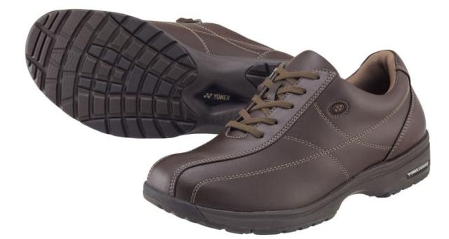 ヨネックス メンズ ウォーキングシューズ (ダークブラウン・24.5cm) YO-SHW-MC41-040-24.5返品種別A