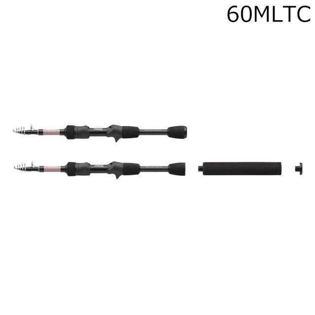 プロックス MST60MLTC マイクロソルトTE 60MLTC 6.0ft 振出竿 ベイトPROX コンパクトロッド[MST60MLTC] 返品種別A