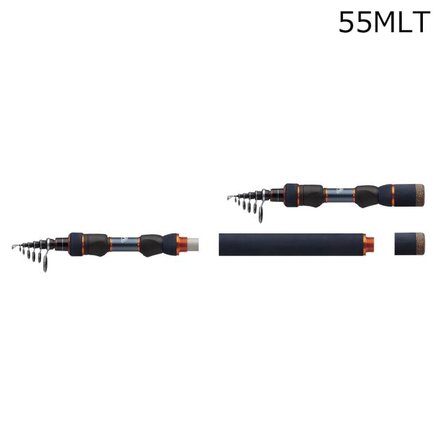 ビセオ TSHS55MLT テレショーティーSE 55MLT 5.5ft 振出竿 スピニングVICEO モバイルロッド[TSHS55MLT] 返品種別A