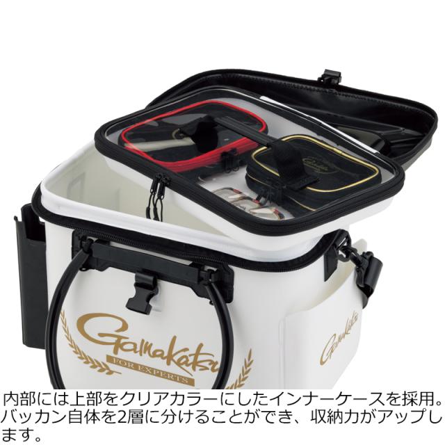 がまかつ タックルバッカン E.V.A 40cm(ブラック) Gamakatsu 磯バッグ