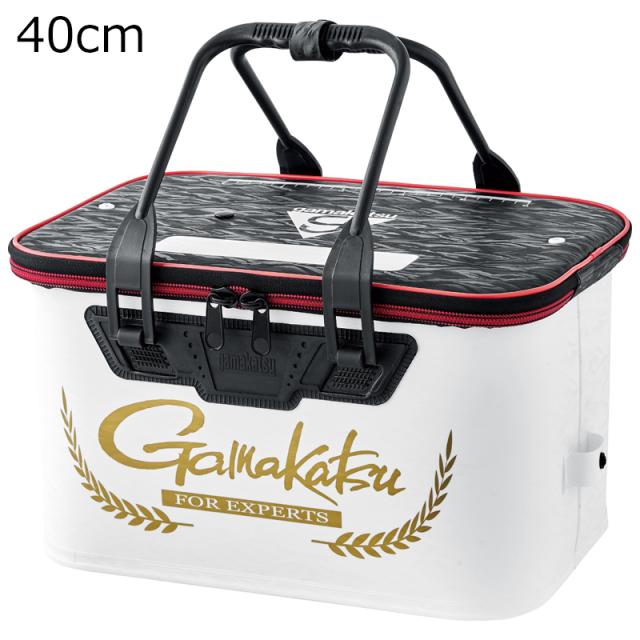 がまかつ セミハードバッカン40cm(ホワイト) セミハードバッカン 40cm(ホワイト)Gamakatsu バッカン[GM251540CMホワイト] 返品種別A