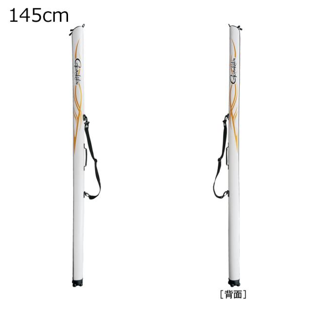 がまかつ スリムロッドケース 145cm(ホワイト×ゴールド) Gamakatsu 竿ケース スリムロッドケース145cm(ホワイト×ゴールド)返品種別A