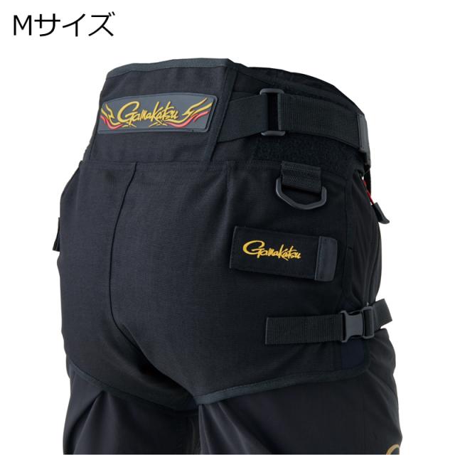 がまかつ CORDURA(R)ヒップガードハイバックタイプMサイズ(ブラック) CORDURA(R) ヒップガード ハイバックタイプ Mサイズ(ブラック)Gamakatsu ヒッププロテクター[GM3726MBK] 返品種別A