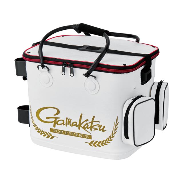 がまかつ トーナメントバッカン 45cmハイタイプ(ホワイト) Gamakatsu 磯バッグ トーナメントバッカン45cmハイタイプ(ホワイト)返品種別A