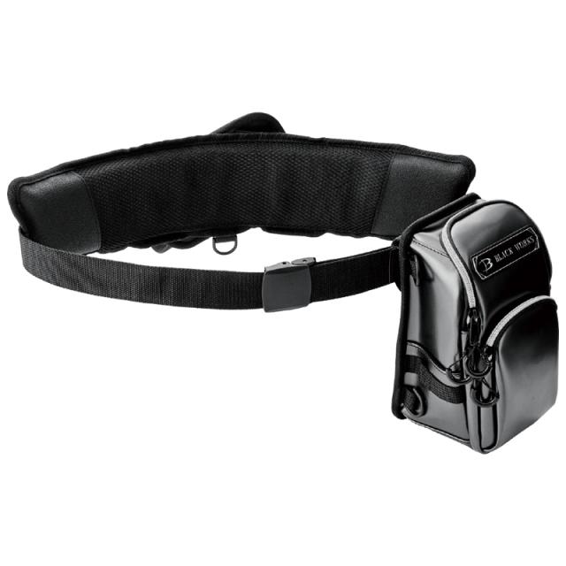 がまかつ オトシコミベルト(ブラック/BLACKWORKS) 落とし込みベルト(ブラック/BLACK WORKS)Gamakatsu[GM2616ガマカツ] 返品種別A