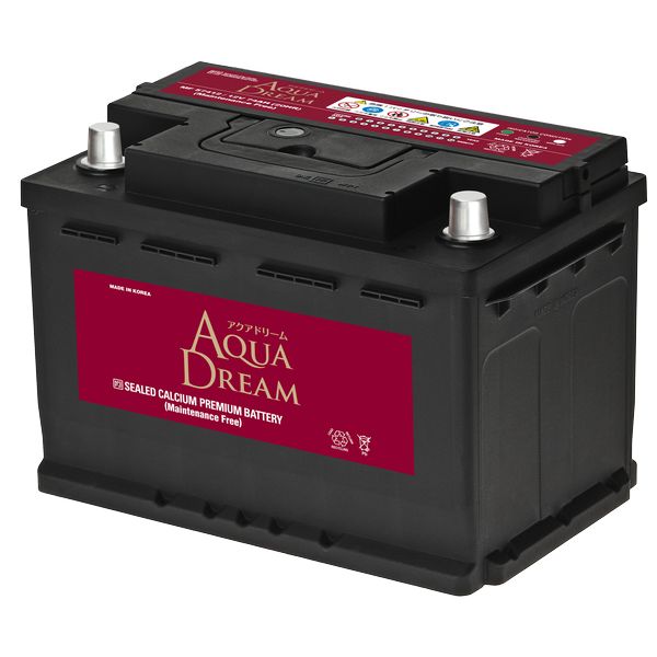 AQUA DREAM MF57412 輸入車用 メンテナンスフリーバッテリー (欧州車用)【他商品との同時購入不可】[ADMF57412 ...