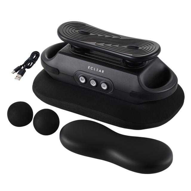 エレコム HCR-BD01GY フットマッサージャー(グレー)ELECOM ECLEAR(エクリア) リフレッシュビート[HCRBD01GY] 返品種別A