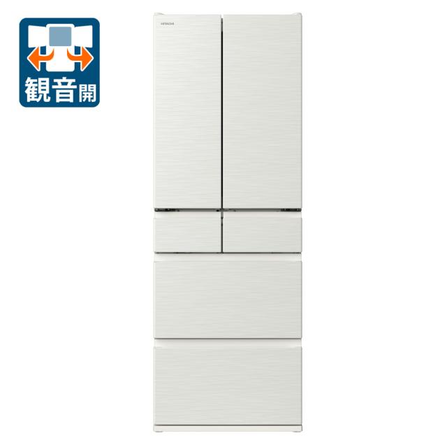 日立 R-H49X-W 485L 6ドア冷蔵庫（ピュアホワイト）HITACHI[RH49XW] 返品種別A
