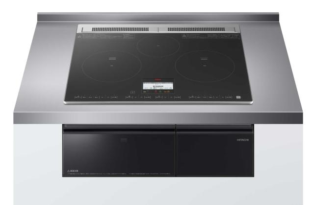 日立 ビルトインIHクッキングヒーター【幅60cm】【鉄・ステンレス対応】（ブラック） HT-N8AKTFK返品種別A