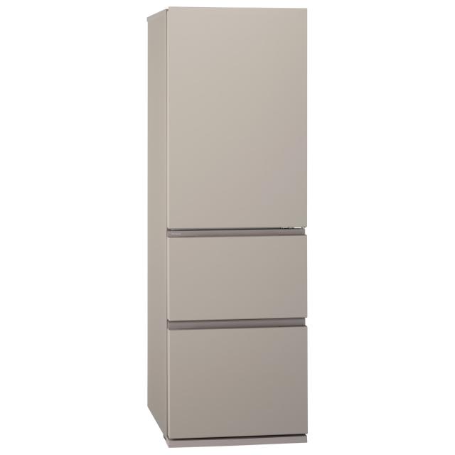 パナソニック NR-C37ES2-C 365L 3ドア冷蔵庫（マットベージュ）【右