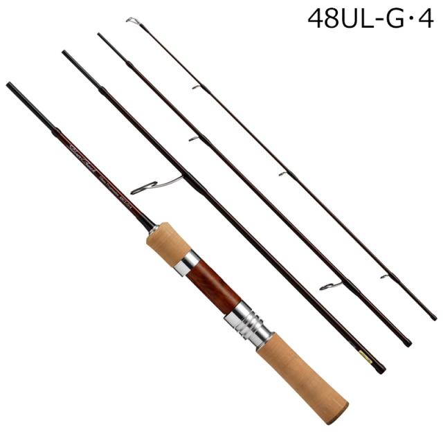 ダイワ 21 シルバークリーク グラスプログレッシブ 48UL-G・4 21 シルバークリーク グラスプログレッシブ 48UL-G・4 4.8ft 4ピース スピニングDAIWA ネイティブトラウトロッド[05809526ダイワ] 返品種別A