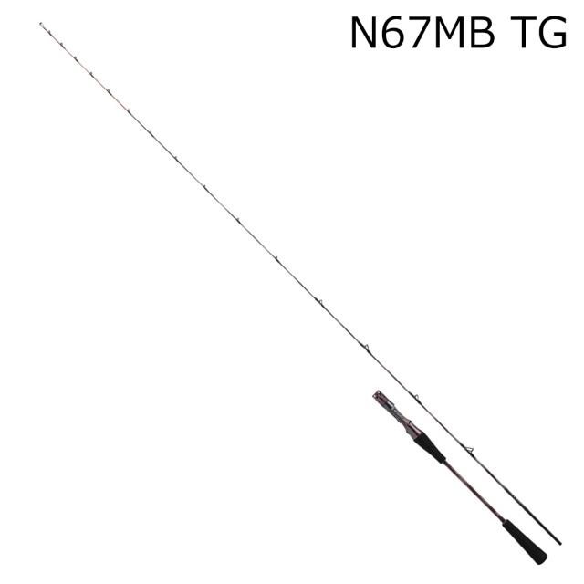 ダイワ 25 紅牙 EX N67MB THRILL GAME・J (スリルゲーム乗せモデル) DAIWA タイラバロッド N67MB TG・J 25コウガEX N67MB返品種別A