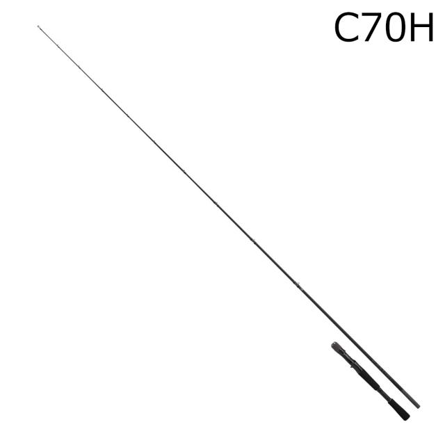 ダイワ 25 ブラックレーベル C70H ジグ・ヘビーテキサス＆ヘビーキャロライナスペシャル 25ブラックレーベルC70H返品種別A