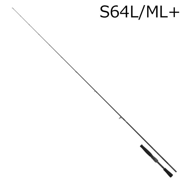 ダイワ 25 ブラックレーベル S64L/ML+ ビッグレイク対応テクニカルフィネススピン 25ブラックレーベルS64L/ML+返品種別A