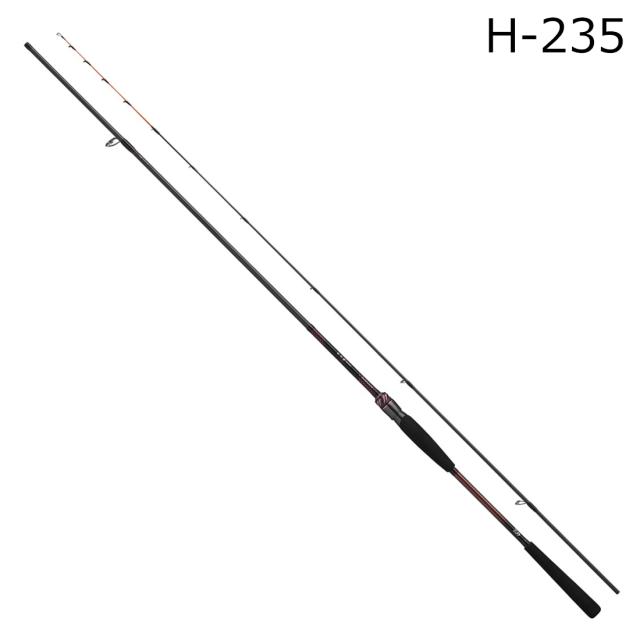 ダイワ 25 紅牙テンヤゲーム MX H-235・J メガトップモデル スピニング DAIWA 一つテンヤ竿 25コウガテンヤゲームMX H-235返品種別A