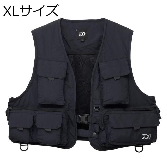ダイワ DV-3425 フィッシングベスト XLサイズ (ブラック) DAIWA 渓流ベスト DV-3425フィッシングベストXL(ブラック)返品種別A