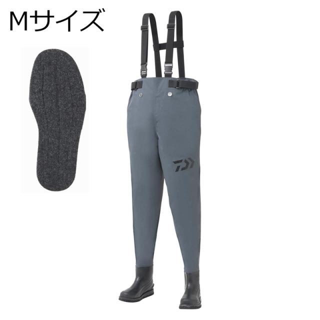 ダイワ PW-3208 パワーウェーダー Mサイズ25.0〜25.5cm フェルトソール(グレー) DAIWA ウエストハイウェーダー PW-3208Mサイズ返品種別A