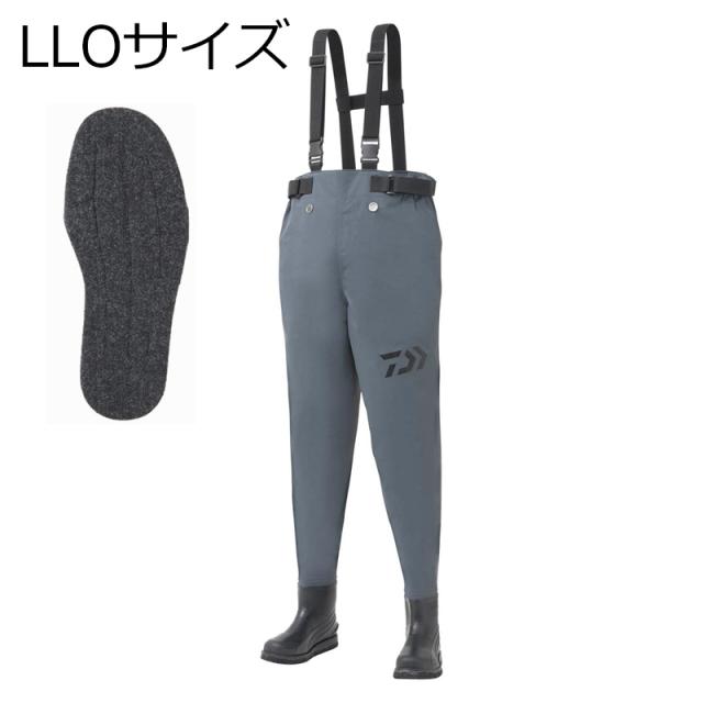 ダイワ PW-3208 パワーウェーダー LLOサイズ26.0〜27.0cm フェルトソール(グレー) PW-3208LLOサイズ返品種別A