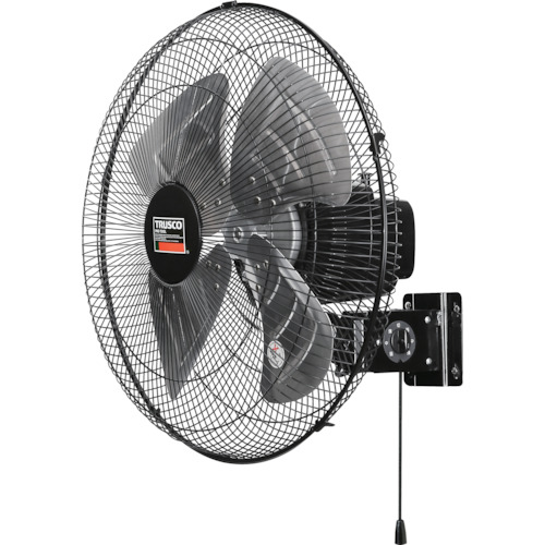 トラスコ中山 TFBA-45W-BK 全閉式工場扇 ジェネラルファン 壁掛タイプ アルミハネ ブラックTRUSCO 壁掛けタイプ[TFBA45WBK] 返品種別B