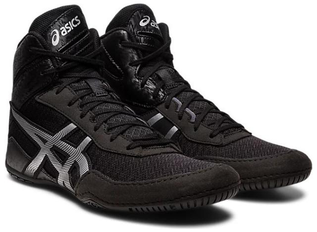 アシックス メンズ レスリングシューズ MATCONTROL 3（BLACK/PURE SILVER・サイズ：25.5cm） asics 1081A053-001-25.5返品種別A