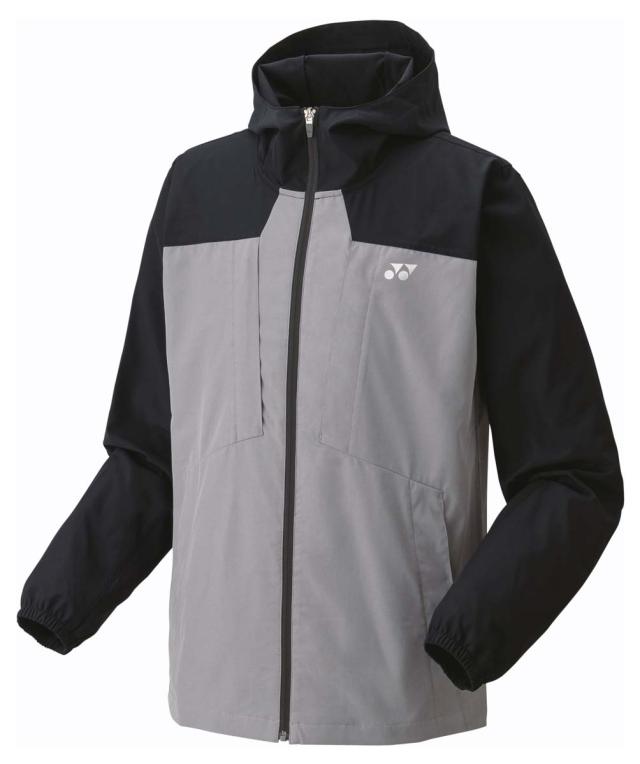 ヨネックス YO-50150-010-S ユニセックス ウォームアップパーカー（グレー・サイズ：S）YONEX[YO50150010S] 返品種別A