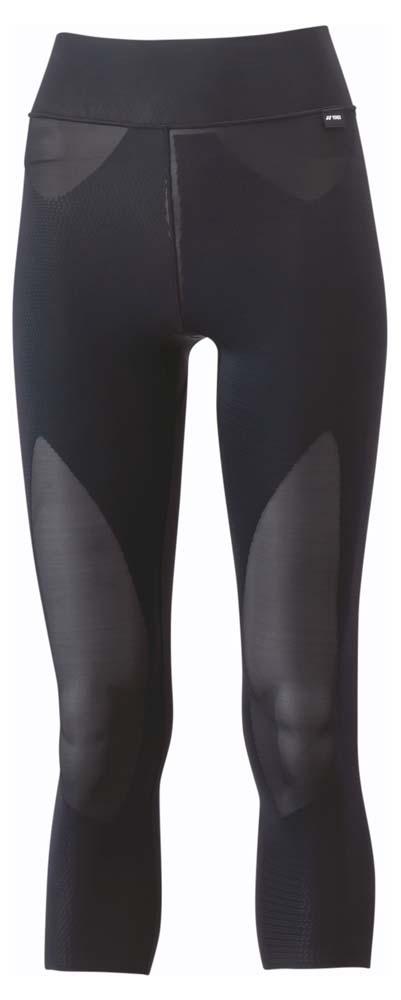 ヨネックス YO-STBA2512-007-L レディース 7分丈スパッツ（ブラック・サイズ：L）YONEX アンダーウェア[YOSTBA2512007L] 返品種別A