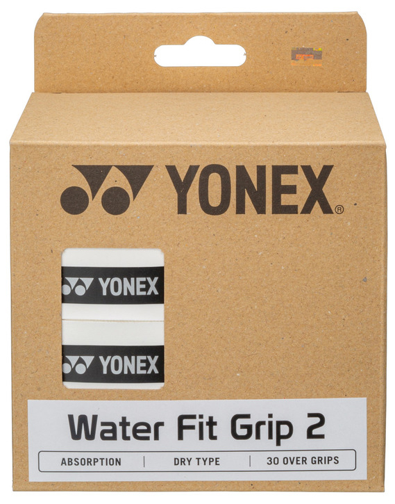 ヨネックス YO-AC150-30-011 ウォーターフィットグリップ2 30本入（ホワイト）YONEX[YOAC15030011] 返品種別A