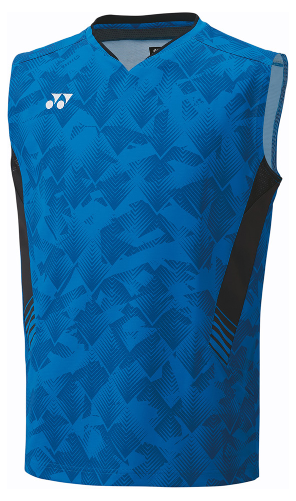 ヨネックス YO-10658-002-S メンズ ゲームシャツ（ノースリーブ）（ブルー・サイズ：S）YONEX[YO10658002S] 返品種別A