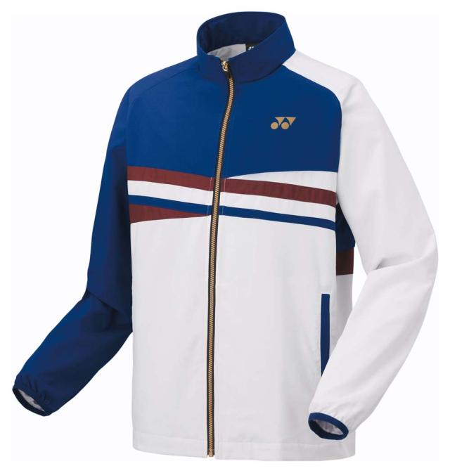 ヨネックス YO-70101-512-S ユニセックス 裏地付 ウィンドウォーマーシャツ(フィットスタイル)（サファイアネイビー・サイズ：S）YONEX[YO70101512S] 返品種別A