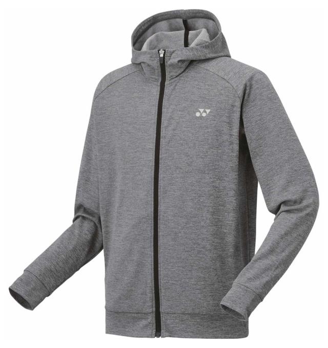ヨネックス YO-51052-010-L ユニセックス スウェットパーカー（グレー・サイズ：L）YONEX[YO51052010L] 返品種別A