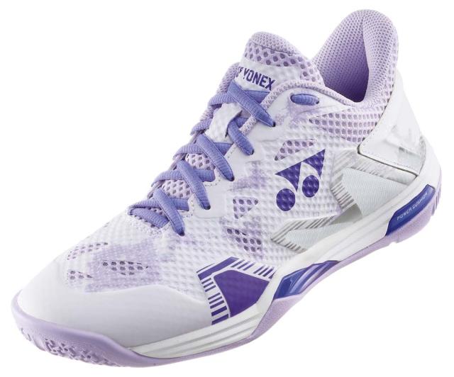 ヨネックス YO-SHBELZ3L-115-23.5 レディース バドミントンシューズ パワークッション エクリプションZ ウィメン（ホワイト/パープル・サイズ：23.5cm）YONEX[YOSHBELZ3L115235] 返品種別A