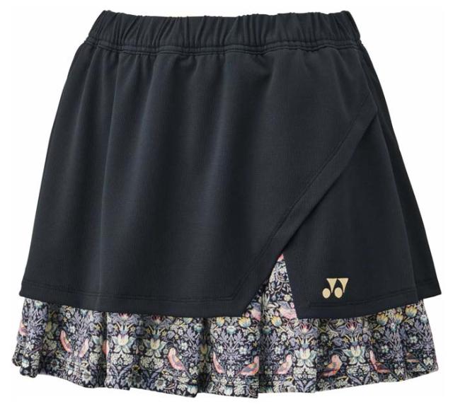 ヨネックス YO-26176-007-O レディース スカート（ブラック・サイズ：O）YONEX[YO26176007O] 返品種別A