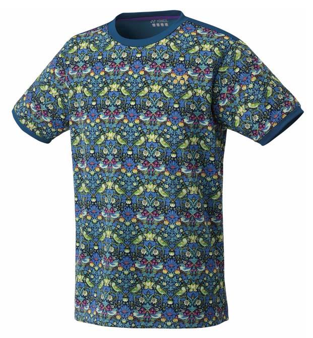 ヨネックス YO-10682-609-L ユニセックス ゲームシャツ（フィットスタイル）（ナイトスカイ・サイズ：L）YONEX[YO10682609L] 返品種別A