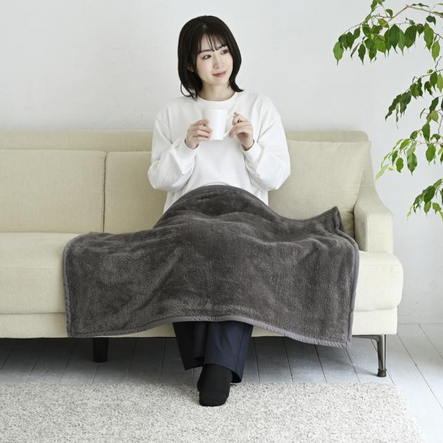 YAMAZEN 電気ひざ掛け（100×70cm） YHK-SP61返品種別A