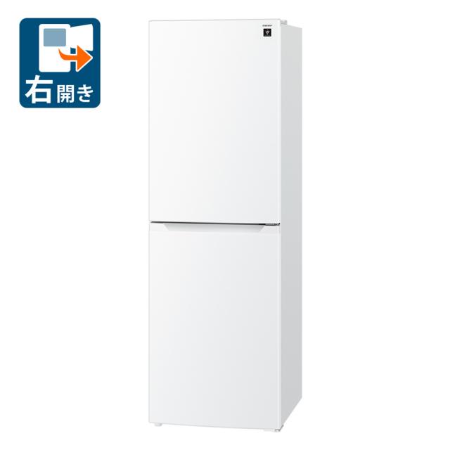 シャープ SJ-BD23R-W 230L 2ドア冷蔵庫（マットホワイト）【右開き】SHARP[SJBD23RW] 返品種別A
