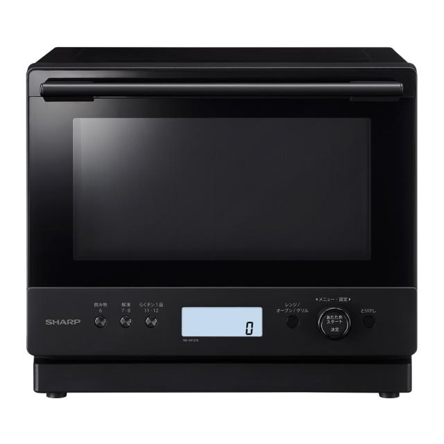 シャープ 簡易スチームオーブンレンジ　27L　ブラック SHARP　過熱水蒸気オーブンレンジ　PLAINLY(プレーンリー) RE-WF276-B返品種別A