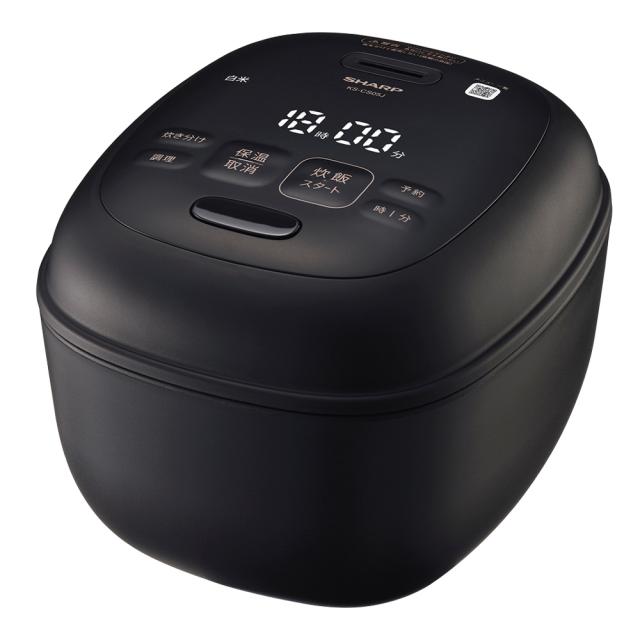 シャープ KS-CS05J-B ジャー炊飯器 （3合炊き）　ブラックSHARP[KSCS05JB] 返品種別A