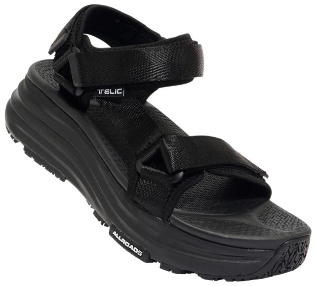 TELIC ALLROADS-S4-BK-US7 リカバリーサンダル（Black・サイズ：US7(25cm))[ALLROADSS4BKUS7] 返品種別A