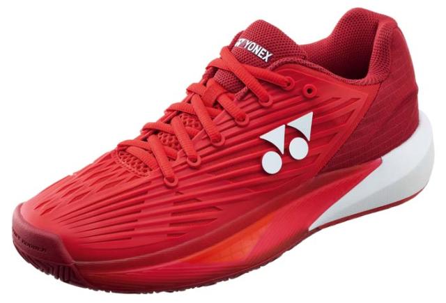 ヨネックス YO-SHTE5LAC-587-24.5 レディース テニスシューズ パワークッション エクリプション5 ウィメン AC（タンゴレッド・サイズ：24.5cm）YONEX オールコート用[YOSHTE5LAC587245] 返品種別A