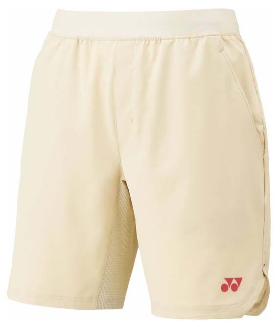 ヨネックス YO-15194-456-L ユニセックス ハーフパンツ（アイスベージュ・サイズ：L）YONEX[YO15194456L] 返品種別A