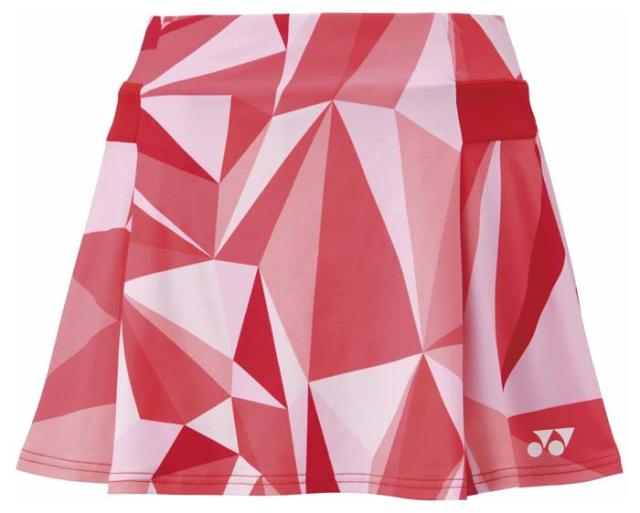 ヨネックス YO-26146-587-S レディース スカート（インナースパッツ付）（タンゴレッド・サイズ：S）YONEX[YO26146587S] 返品種別A