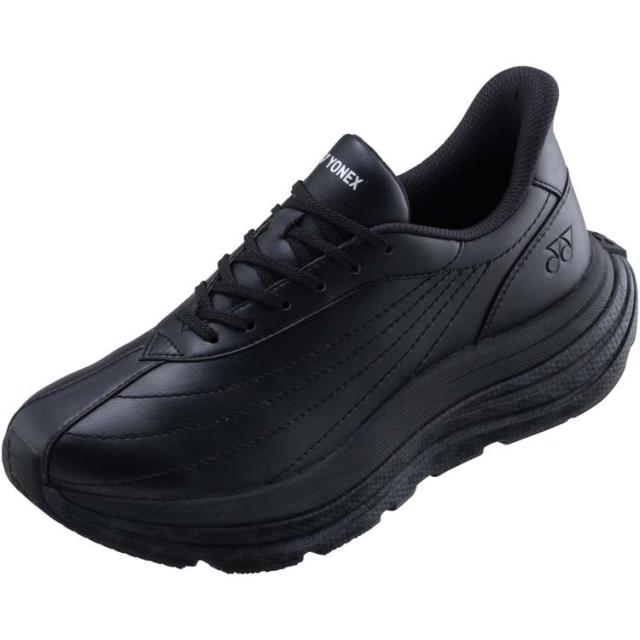 ヨネックス レディース ウォーキングシューズ パワークッションL128（ブラック・サイズ：22.0cm） YO-SHWL128-007-22.0返品種別A