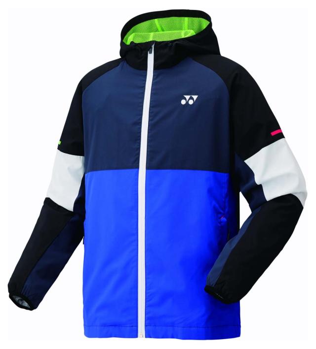 ヨネックス ユニセックス 裏地付ウォームアップパーカー（ミッドナイトネイビー・サイズ：M） YONEX YO-52016-472-M返品種別A