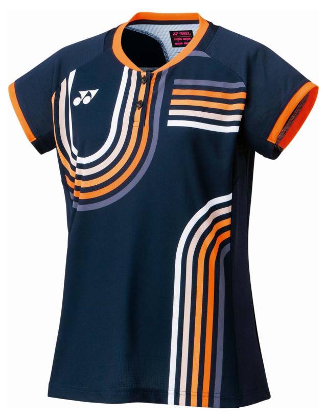 ヨネックス YO-20854-554-L レディース ゲームシャツ（ダークネイビー・サイズ：L）YONEX[YO20854554L] 返品種別A