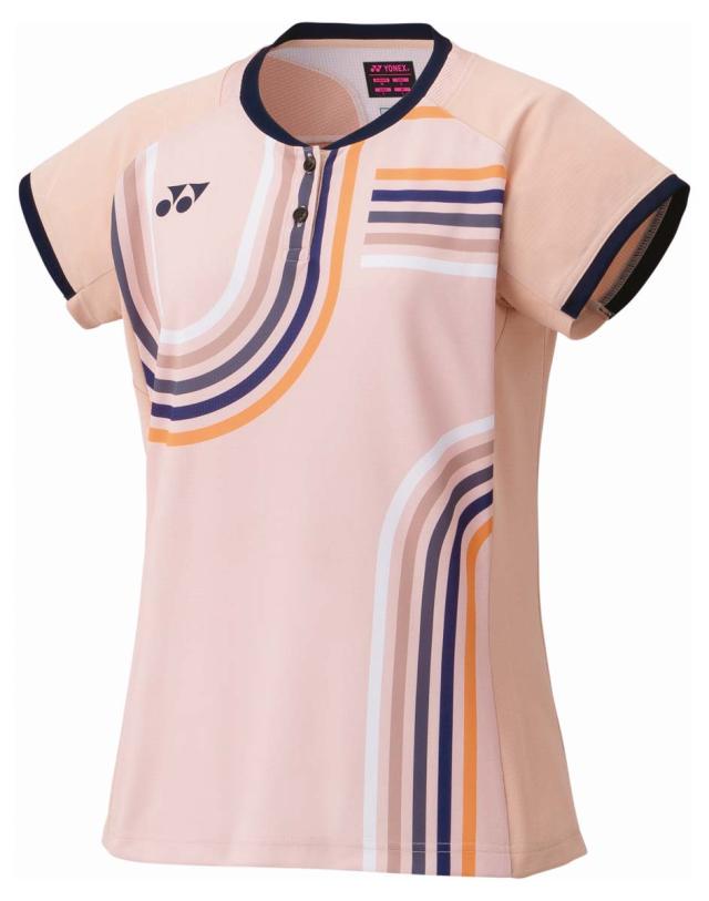 ヨネックス YO-20854-630-XO レディース ゲームシャツ（ピンクベージュ・サイズ：XO）YONEX[YO20854630XO] 返品種別A